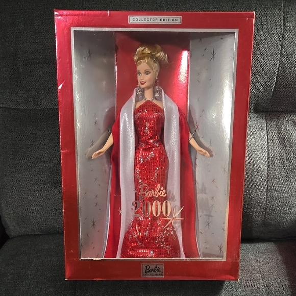 Barbie | Other | Barbie Collector Edition Doll In Red Dress | Poshmark